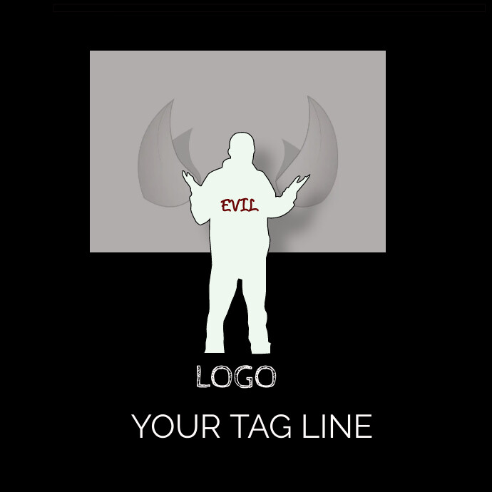 LOGO EVIL | EVIL DESIGN Template | PosterMyWall